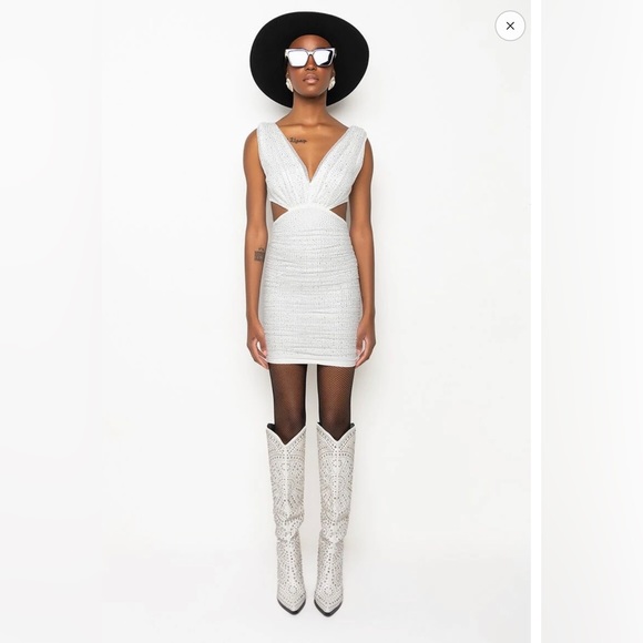 AKIRA | Dresses | The Akira Label Always A Slay This Way Low V Neck ...